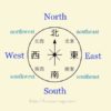 英語で東西南北の言い方と、方角を使った表現を覚えよう。 | 話す英語。暮らす英語。